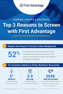 Banking & Financial Background Checks | First Advantage
